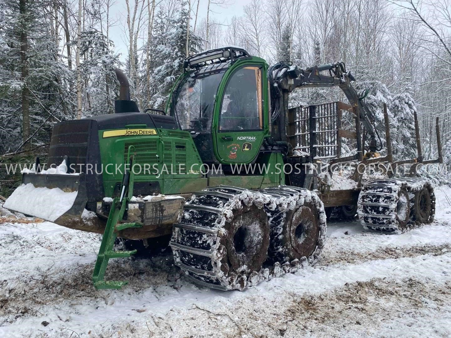 2017 DEERE 1110G Forwarder For Sale