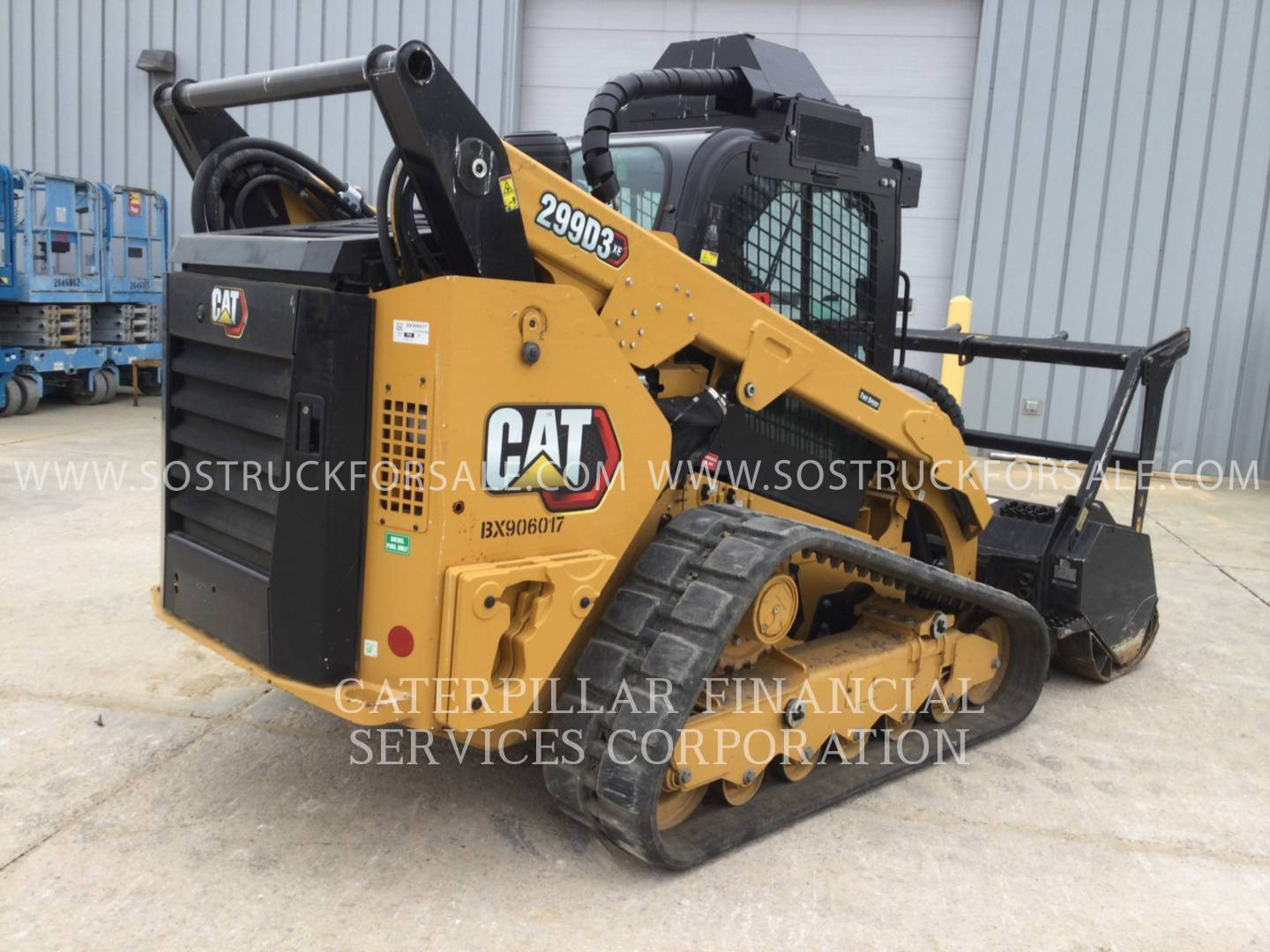 2023 CAT 299D3 Mulcher Track Loader