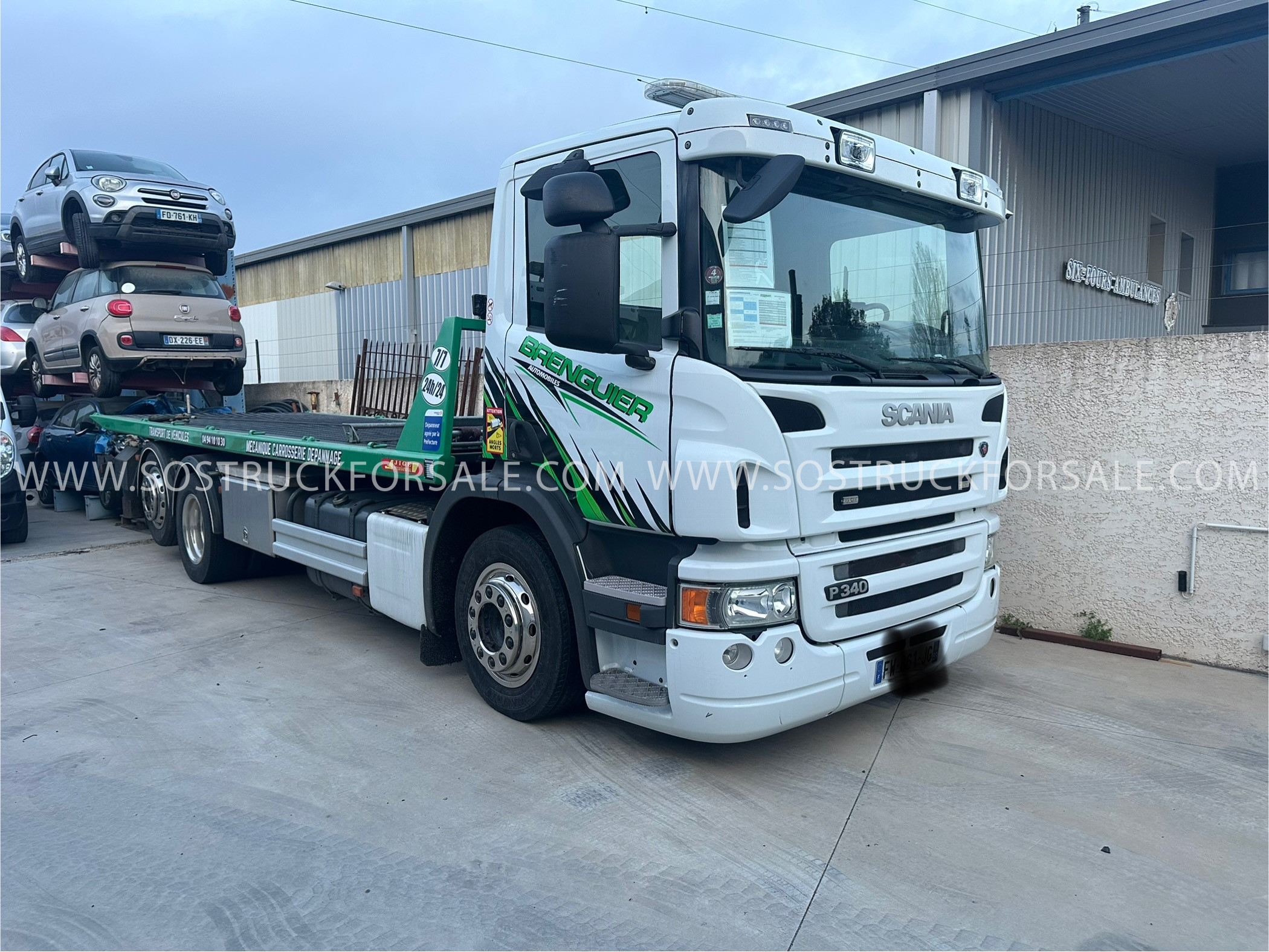 Dépanneuse Scania Jige à vendre